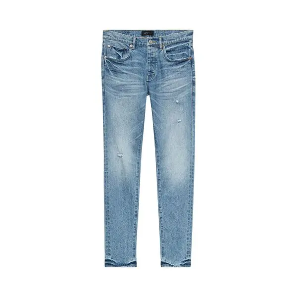 PURPLE BRAND Low Rise Slim Jeans - Blue