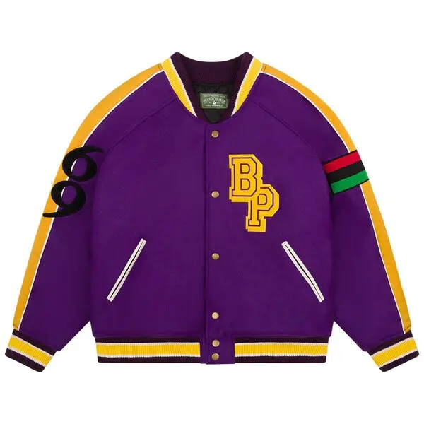 DENIM TEARS Varsity Jacket - Purple