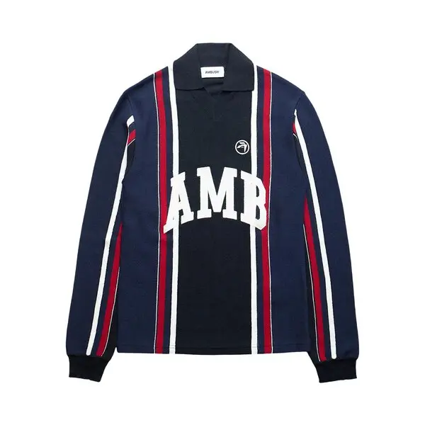 AMBUSH Long-sleeve Embroidered Polo