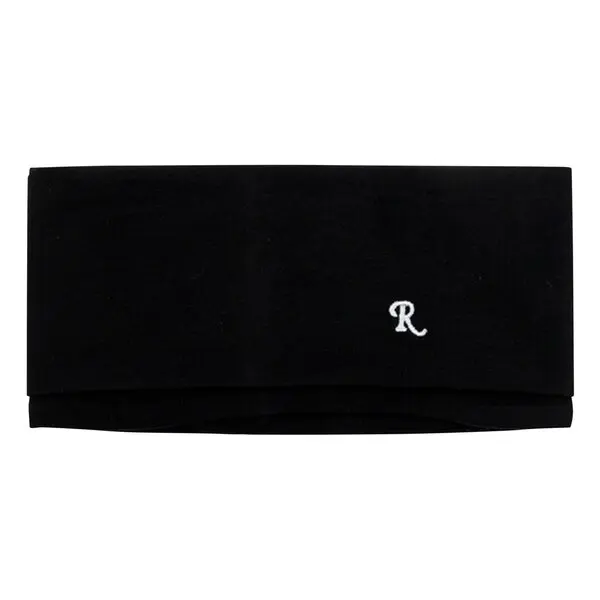 Raf Simons Logo Neckerchief Scarf - Black