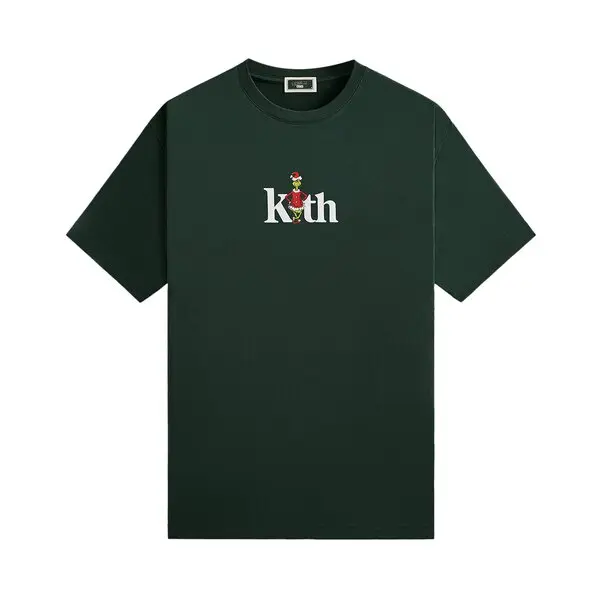 Kith X The Grinch Serif Tee - Green