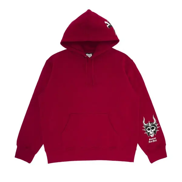 Supreme X Bounty Hunter Hooded Sweatshirt - Red