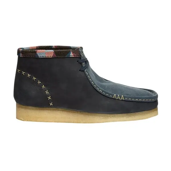 Clarks X End. Wallabee Boot Artisan Craft Pack - Blue