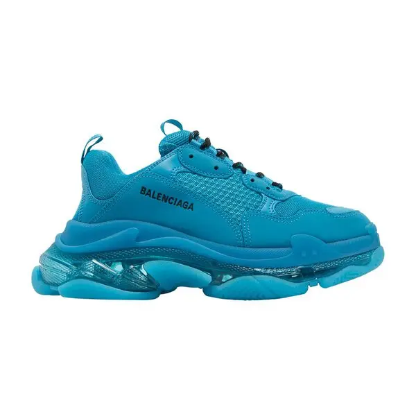 Balenciaga Triple S Sneaker Clear Sole - Blue