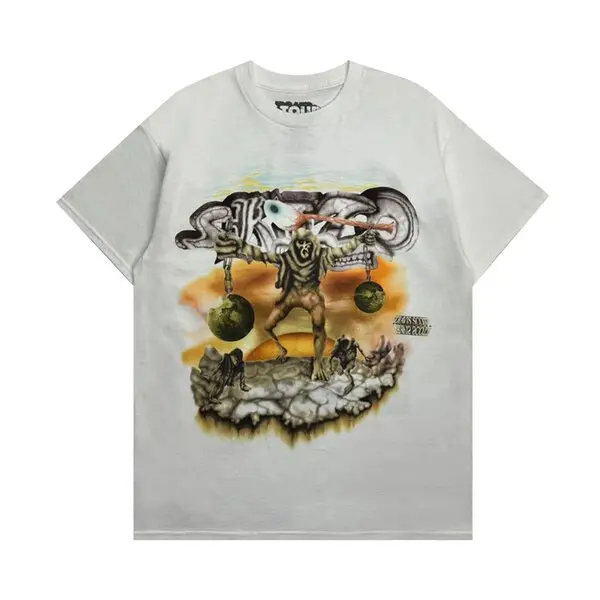 CACTUS JACK BY TRAVIS SCOTT South America Skitzo Tee - White
