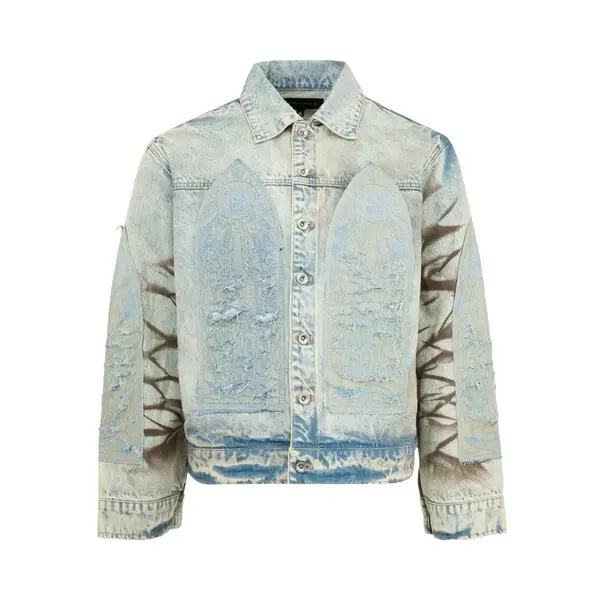 WHO DECIDES WAR Mechanic Signature Trucker Jacket