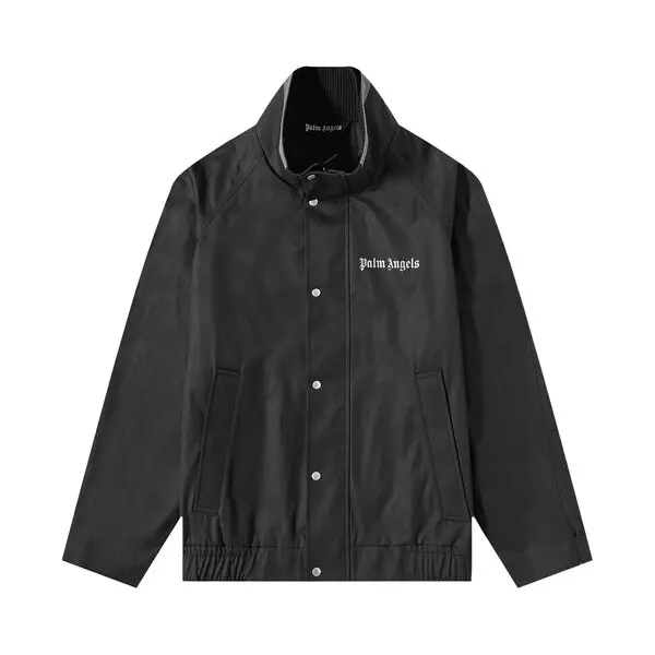 Palm Angels Reflective Logo Bomber Jacket