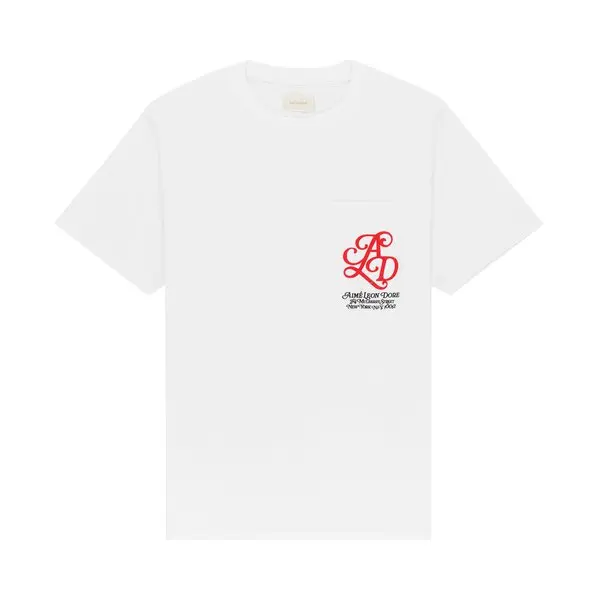 Aimé Leon Dore Monogram Pocket T-shirt - White