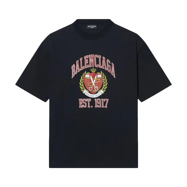 Balenciaga Oversized T-shirt - Blue