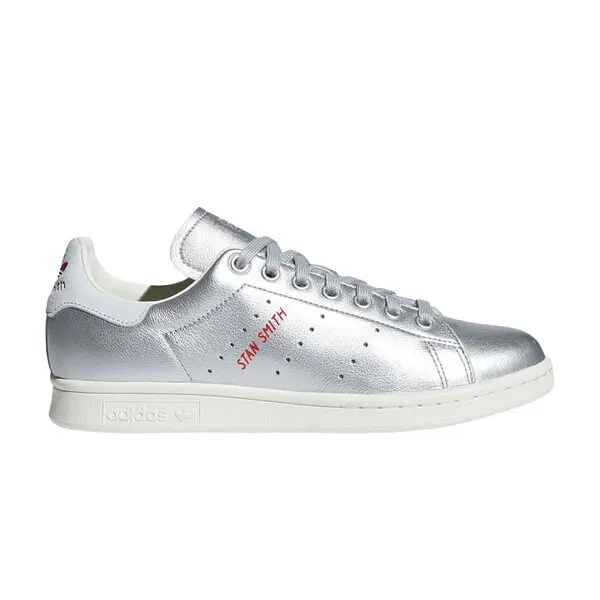 Adidas Stan Smith Metallic Sneakers - Silver