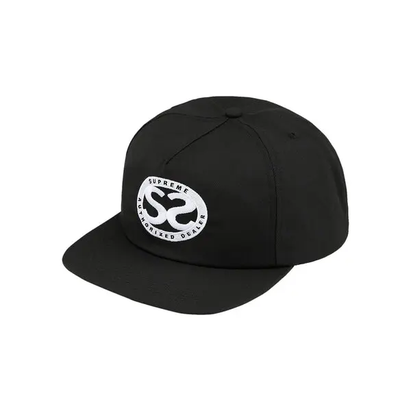 Supreme Double S 5-panel Hat - Black