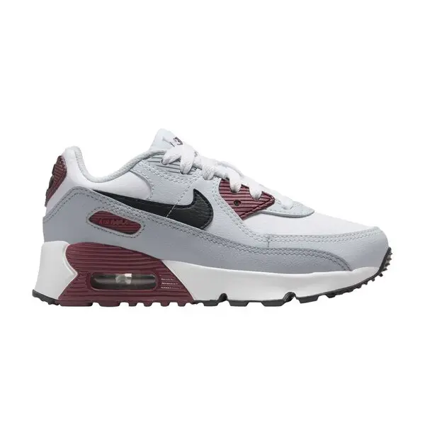 Nike Air Max 90 Leather Sneakers - Grey