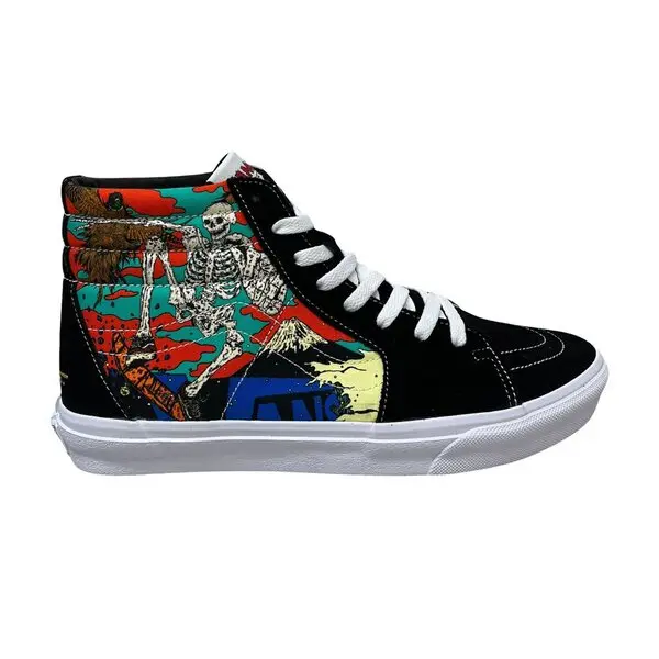 VANS Hirotton X V38cf Sk8-hi 'harajuku Tokyo' High-top Sneakers - Black