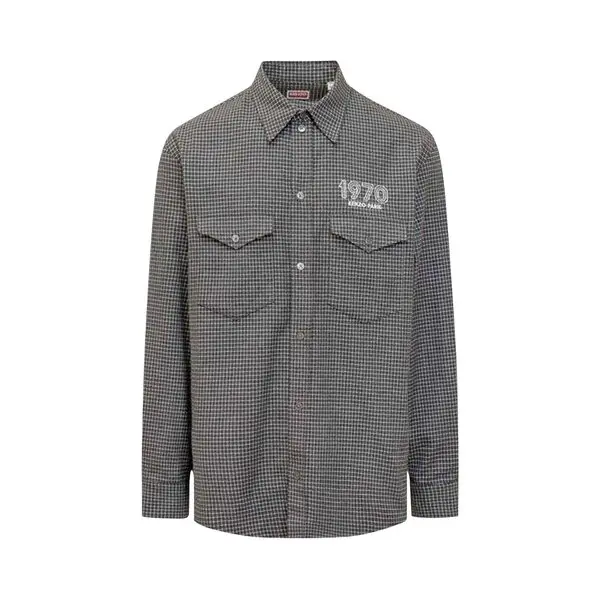 Kenzo Archive 1970 Military Shirt