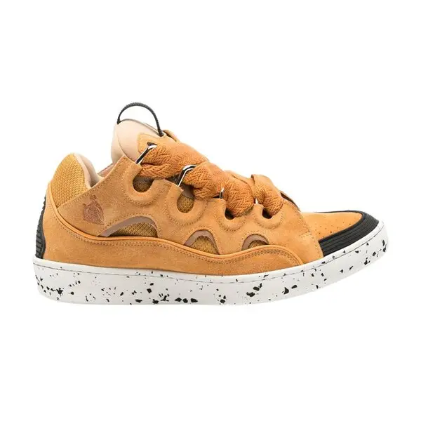 LANVIN Curb Sneakers - Orange