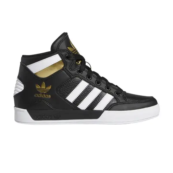 Adidas Hard Court High-top Sneakers - Black
