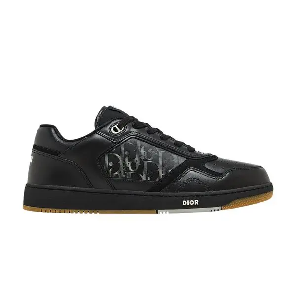 Dior B27 Low 'oblique Gum' Sneakers - Black