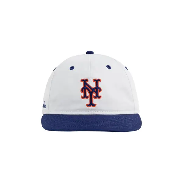 Aimé Leon Dore X New Era Washed Chino Mets Cap - White