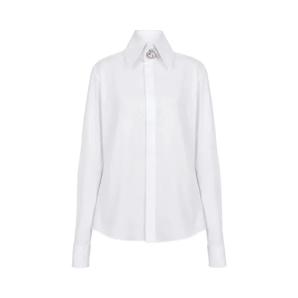 Balmain Embellished Poplin Shirt