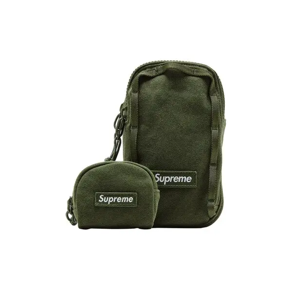 Supreme Camera Bag And Mini Pouch - Green