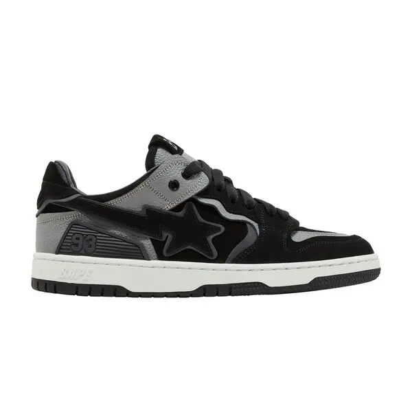 A BATHING APE Sk8 Sta #6 Sneakers - Black