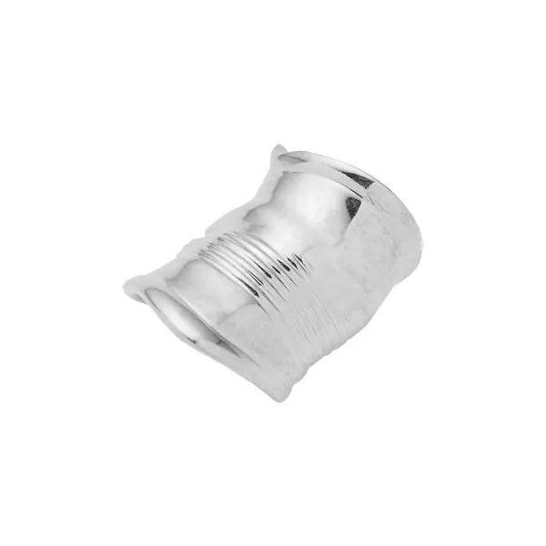 JEAN PAUL GAULTIER Distorted Can Earcuff - Silver