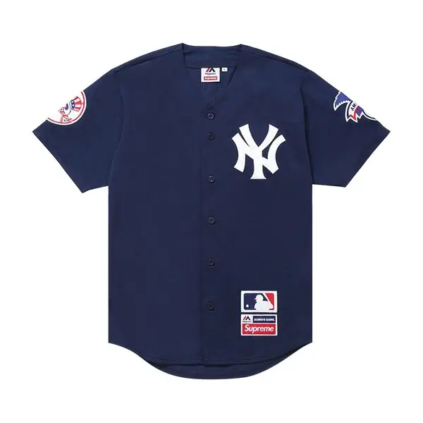 Supreme X Yankees Baseball Jersey