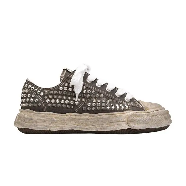 Mihara Yasuhiro Peterson 23 Og Sole Studded Low Top Sneaker - Grey