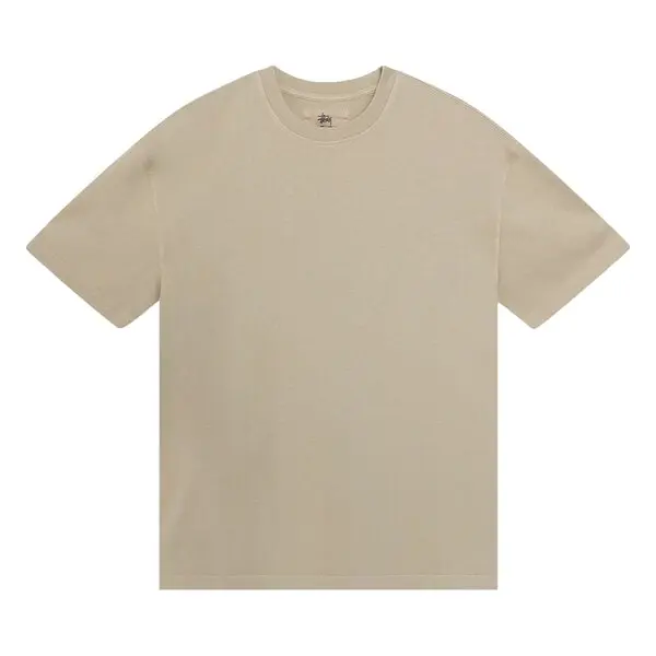 StÜssy Garment Dyed Short-sleeve Tee - Tan