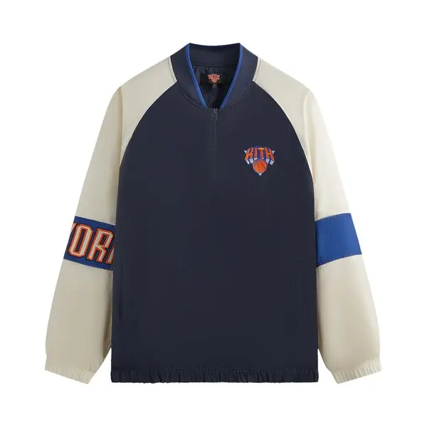 Kith For The New York Knicks Nylon Quarter Zip