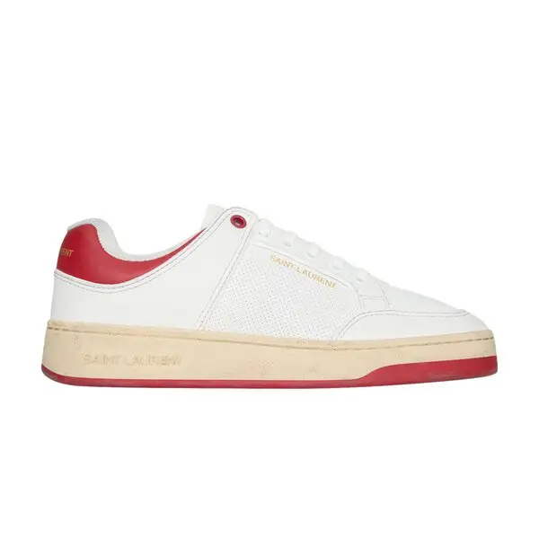 Saint Laurent Sl-61 Low Top Sneakers - White
