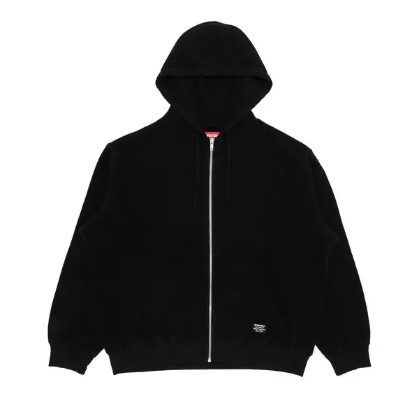 Supreme Hooded Zip-up Thermal - Black