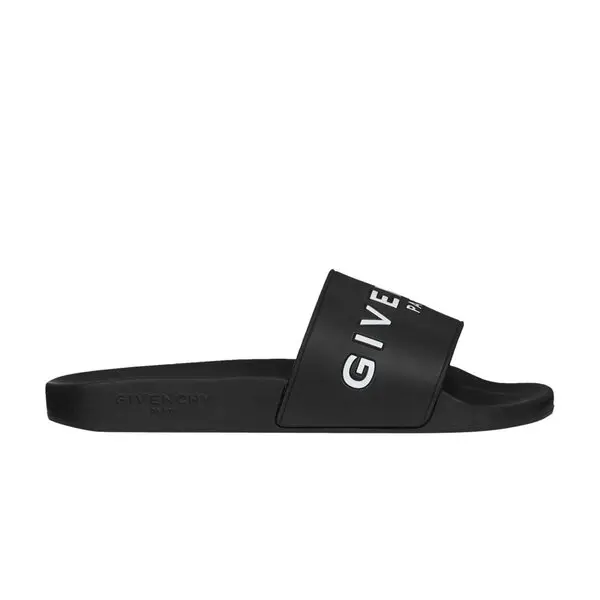 Givenchy Logo Slide - Black