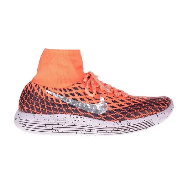 Nike Lunarepic Flyknit Shield Sneakers - Orange
