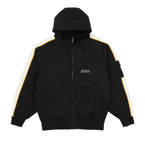 Palace Hooded Cotton Jacket - Black | Editorialist