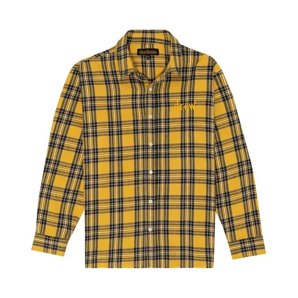 Drew House Scribble Long-sleeve Button-up Core Plaid Shirt