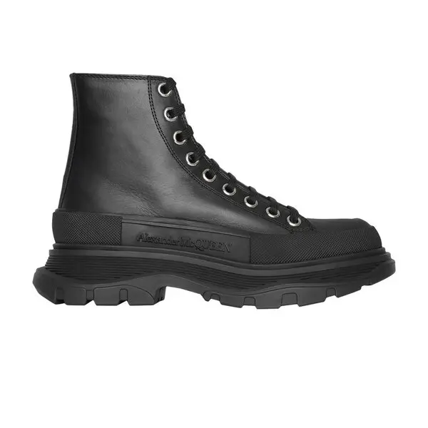 Alexander McQueen Tread Slick High Boots - Black