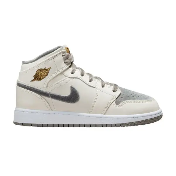 JORDAN 1 Mid Se Gs Sneakers - Cream
