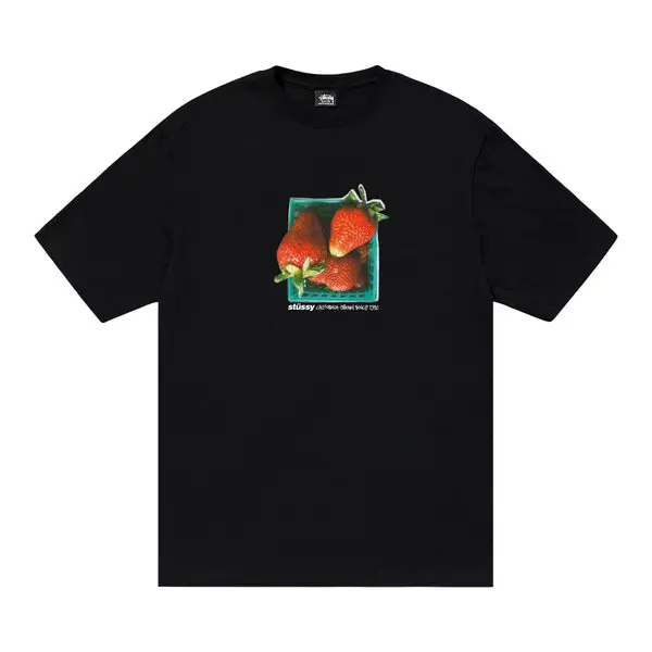 StÜssy Berries Tee - Black