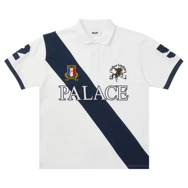 PALACE Geezer Polo - White