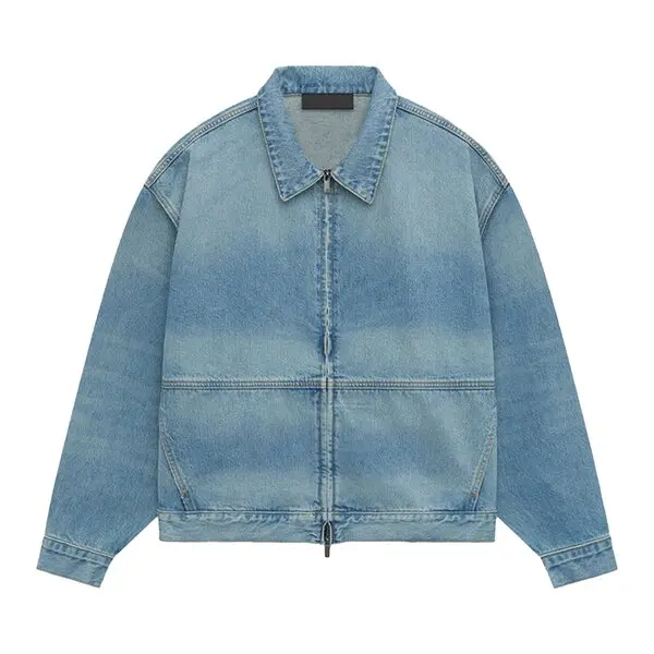 Fear Of God Denim Trucker Jacket - Blue