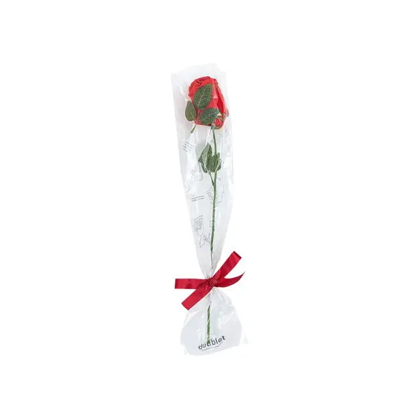 DOUBLET A Rose Socks - Red