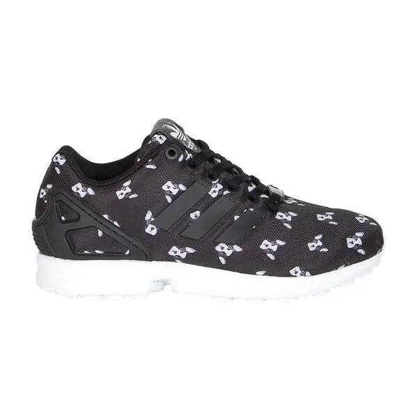 Adidas Rita Ora X Zx Flux 'doggy' Sneakers - Black | Editorialist