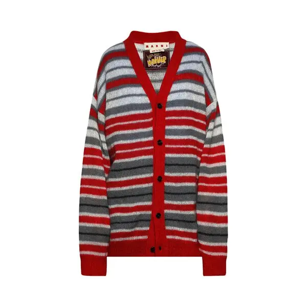 Marni Striped Cardigan