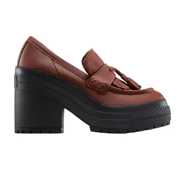 CONVERSE Chuck 70 De Luxe Heel Loafer Platform Low - Brown