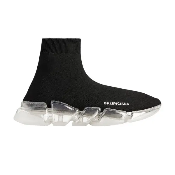 Balenciaga Speed 2.0 Sneaker With Clear Sole