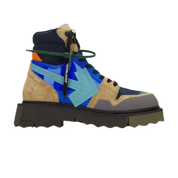 Off-White Hiking Sponge Sneakerboot - Green