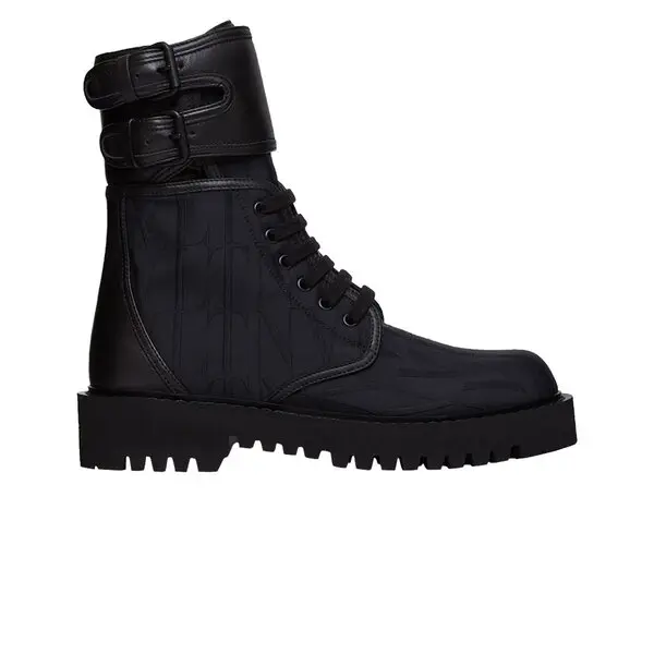 Valentino Garavani Campsite Combat Boot Vltn Times
