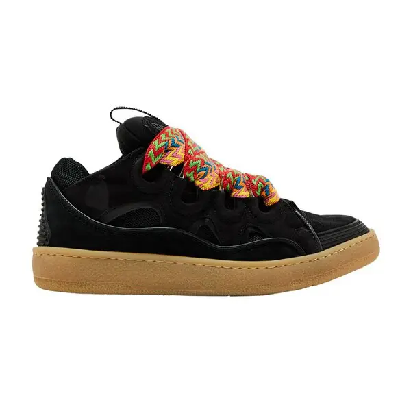LANVIN Curb Sneakers - Black