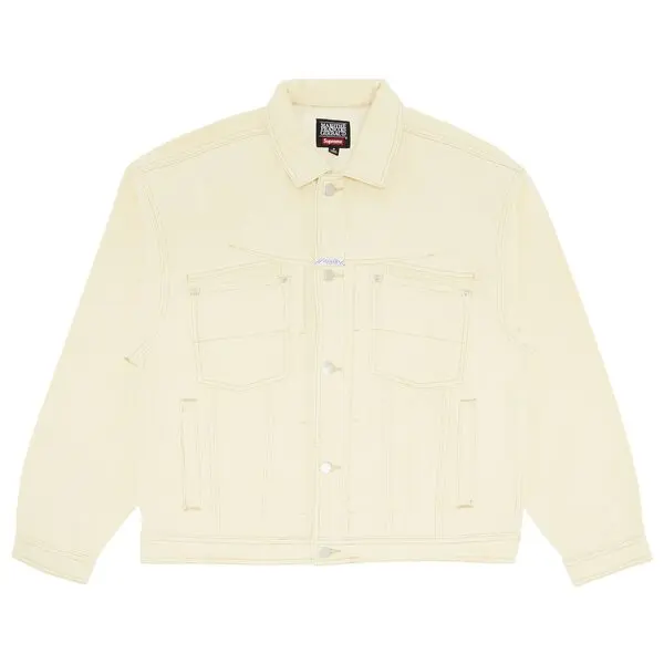 Supreme X Martithé + François Girbaud Denim Trucker Jacket - Yellow